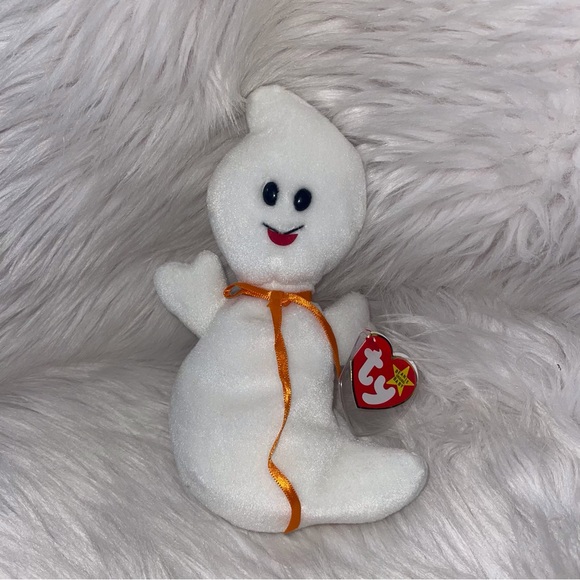 Ty | Toys | Vintage 995 Ty Beanie Babies Spooky The Ghost 490 New ...